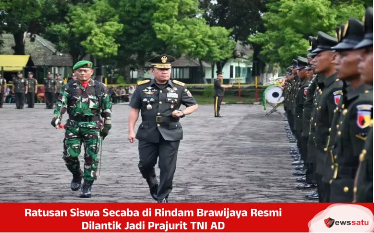 Ratusan Siswa Secaba di Rindam Brawijaya Resmi Dilantik Jadi Prajurit ...